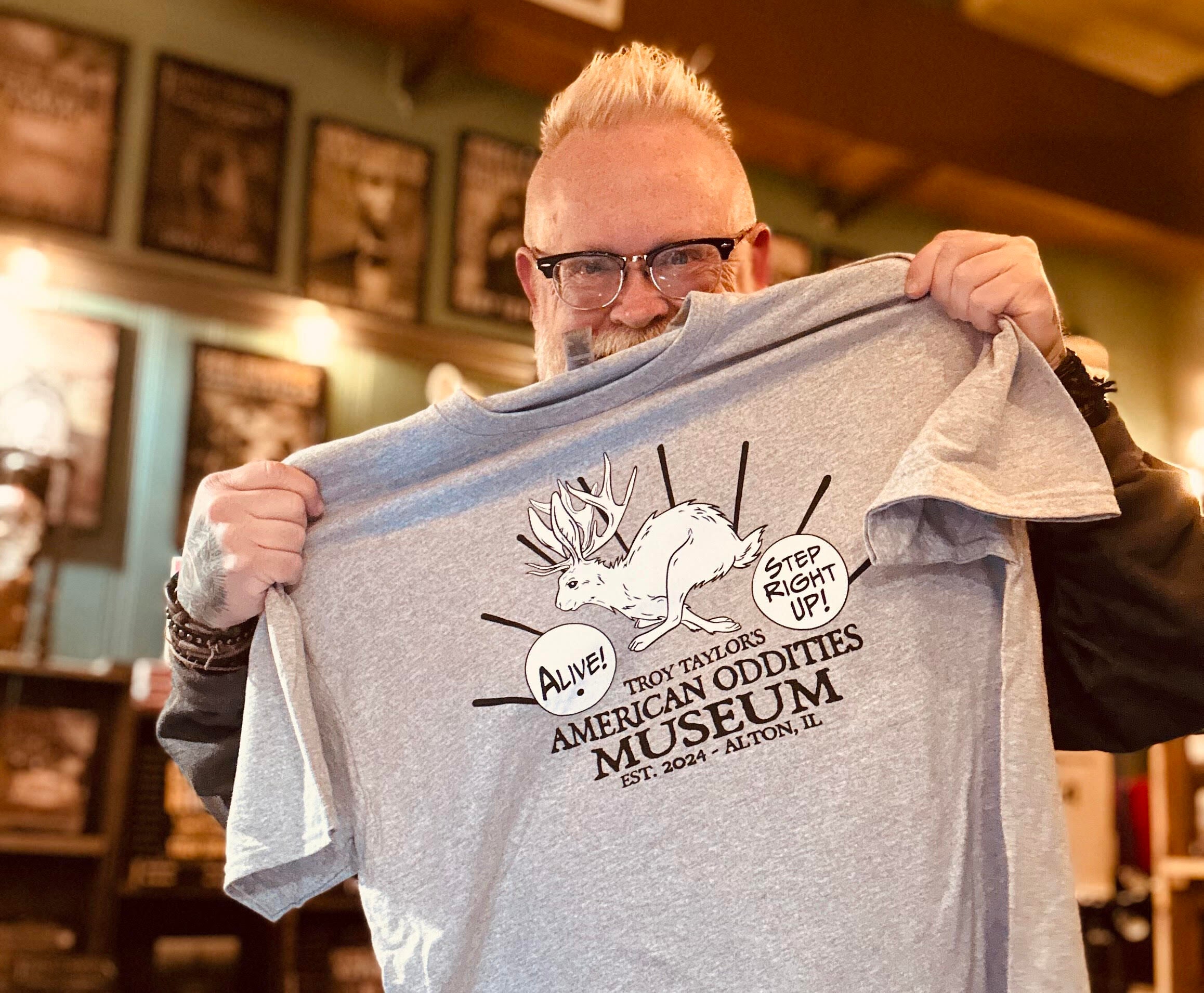 AMERICAN ODDITIES MUSEUM SHIRT (LATE 2024) | American Hauntings Ink
